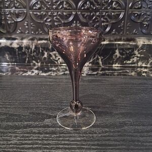 Dining | Free W Bundle Mini Purple Glass Goblet Shot Glass Uv365nm Glow ...